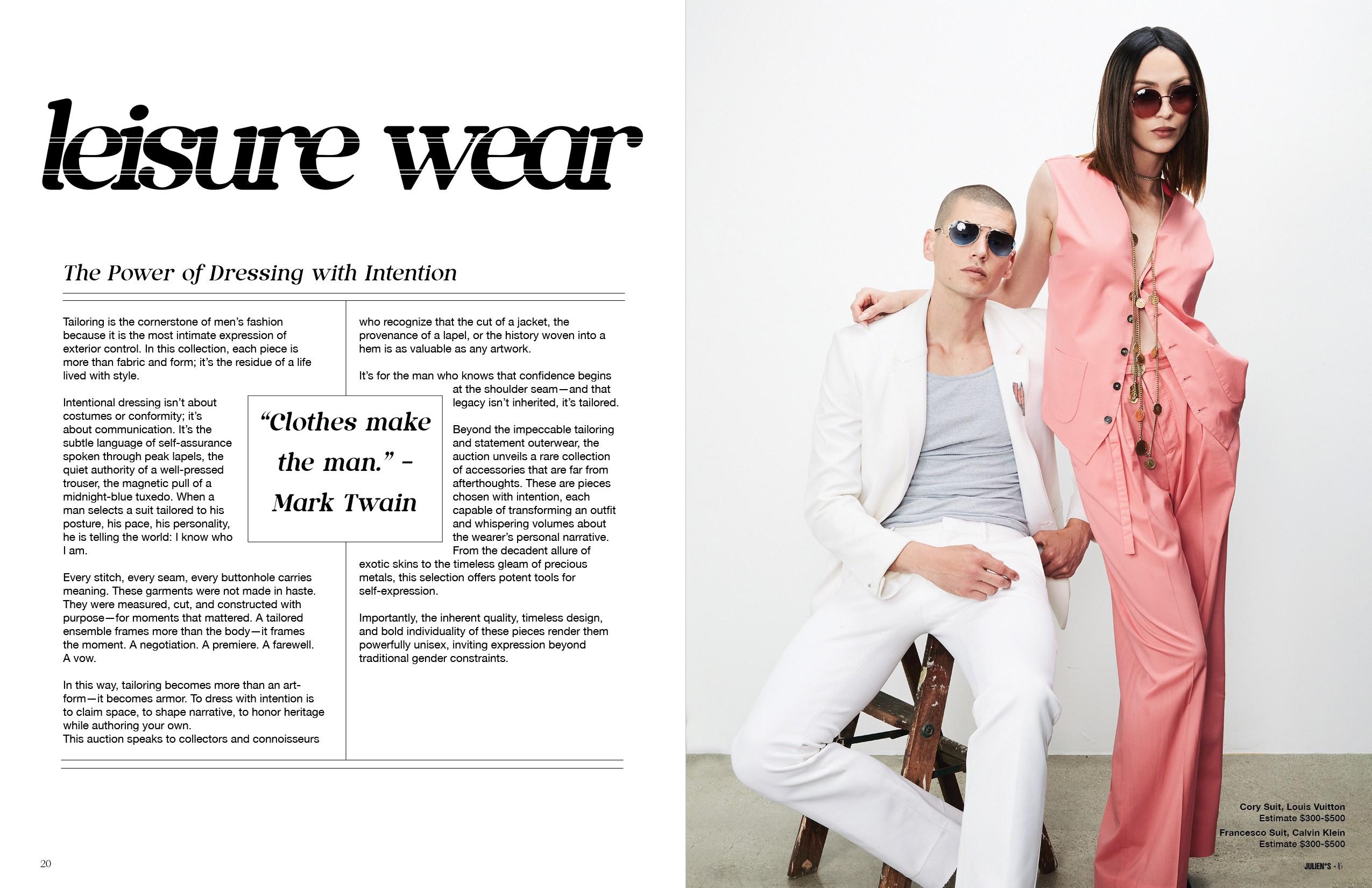 Quintessence of Style: The Tailor Made Edit Digital Magazine