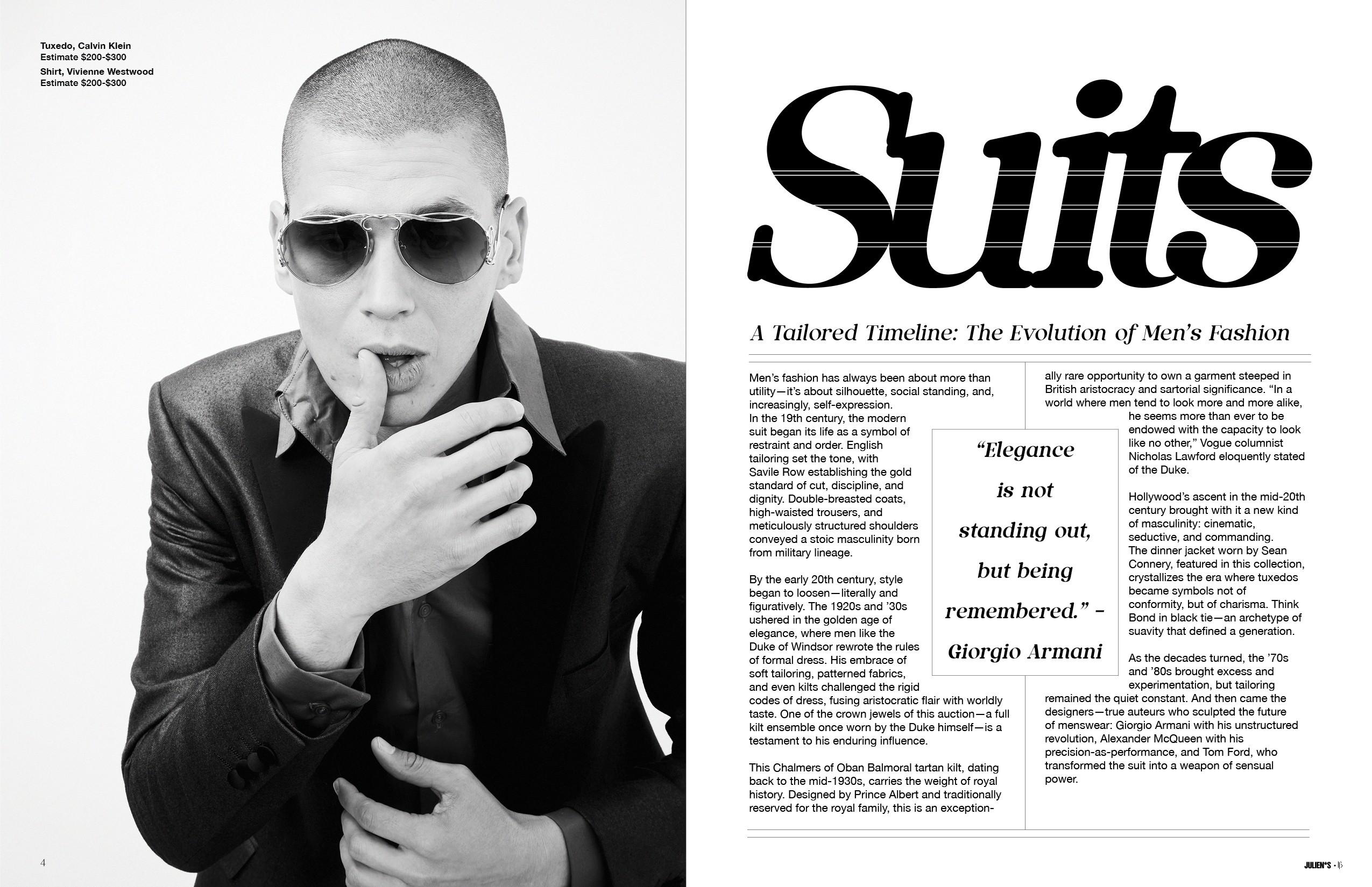 Quintessence of Style: The Tailor Made Edit Digital Magazine