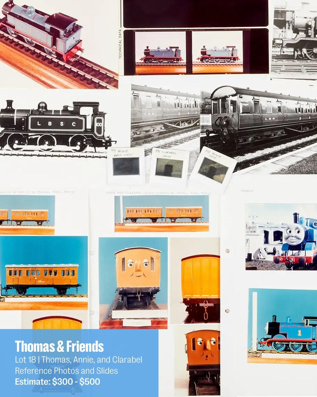 Most Popular Rare ‘Thomas & Friends’ Artifacts in Britt Allcroft Auction