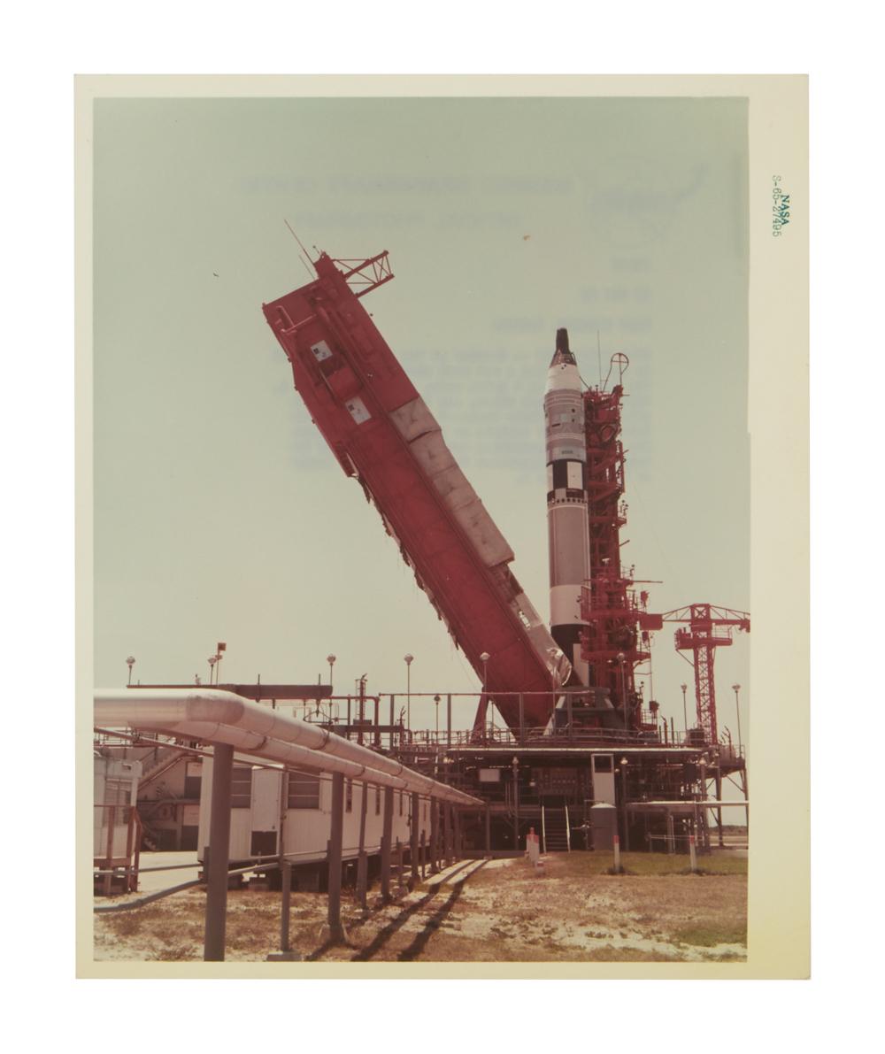 NASA - Gemini 4 | Launch Simulation "Blue Number" Photo