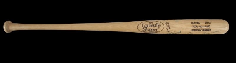 1980S LOS ANGELES DODGERS SIGNED BASEBALL BAT