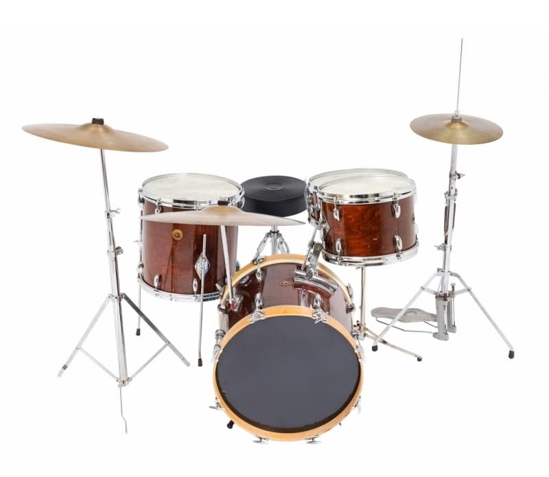 MITCH MITCHELL ROCK AND ROLL CIRCUS REHEARSAL GRETSCH DRUM KIT