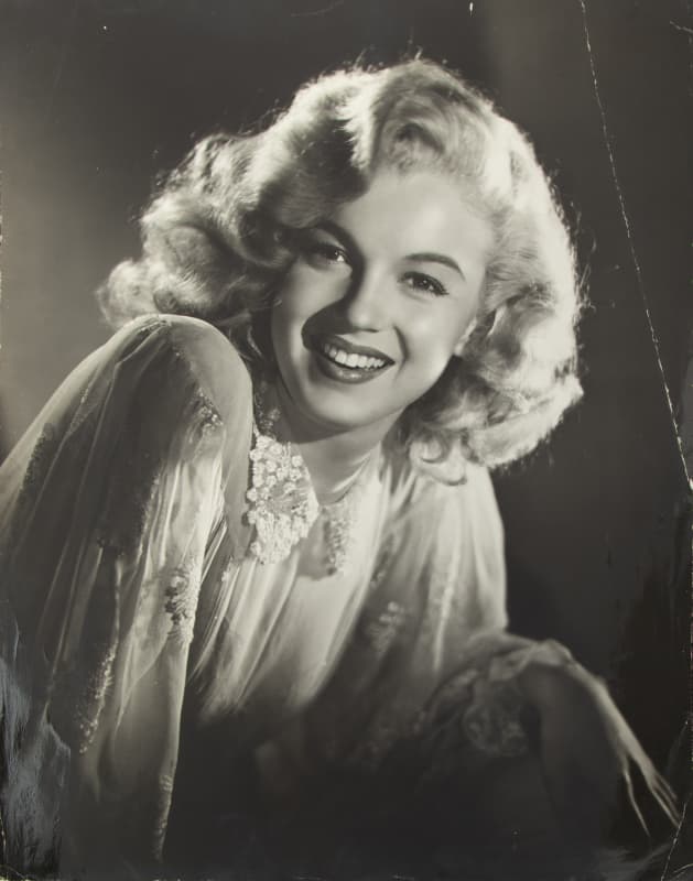 MARILYN MONROE 1948 BLACK AND WHITE PHOTOGRAPH BY FRANK POWOLNY FROM ...