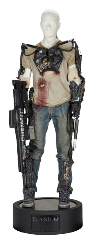ELYSIUM | MATT DAMON "MAX DA COSTA" HULC SUIT COSTUME AND CHEMRAIL GUN ...